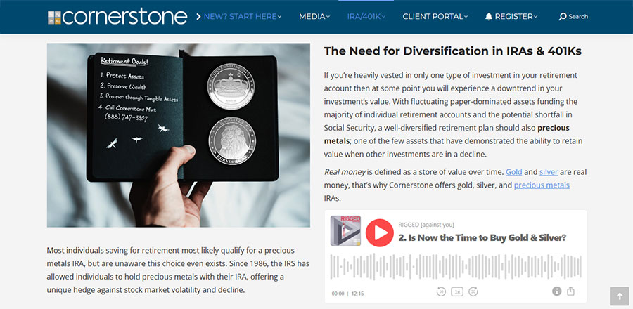 Cornerstone Asset Metals Review For 2025 - Delta Cost Project
